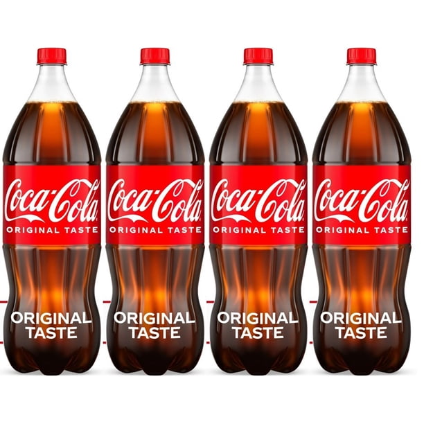 Coca-Cola Soda Pop, 2 Liters Bottles (Pack of 4) Bundled By Convenience ...