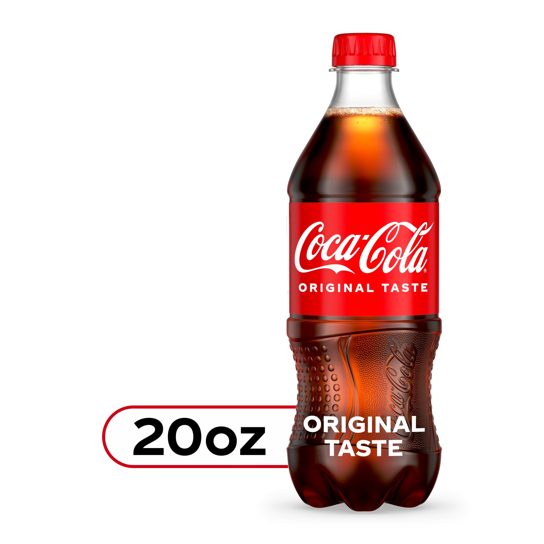 Coca-Cola Soda Pop, 20 fl oz Bottle - Walmart.com