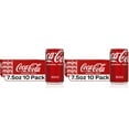 Coca-Cola Soda Soft Drink, 7.5 Fl Oz (Pack Of 20). - Walmart.com