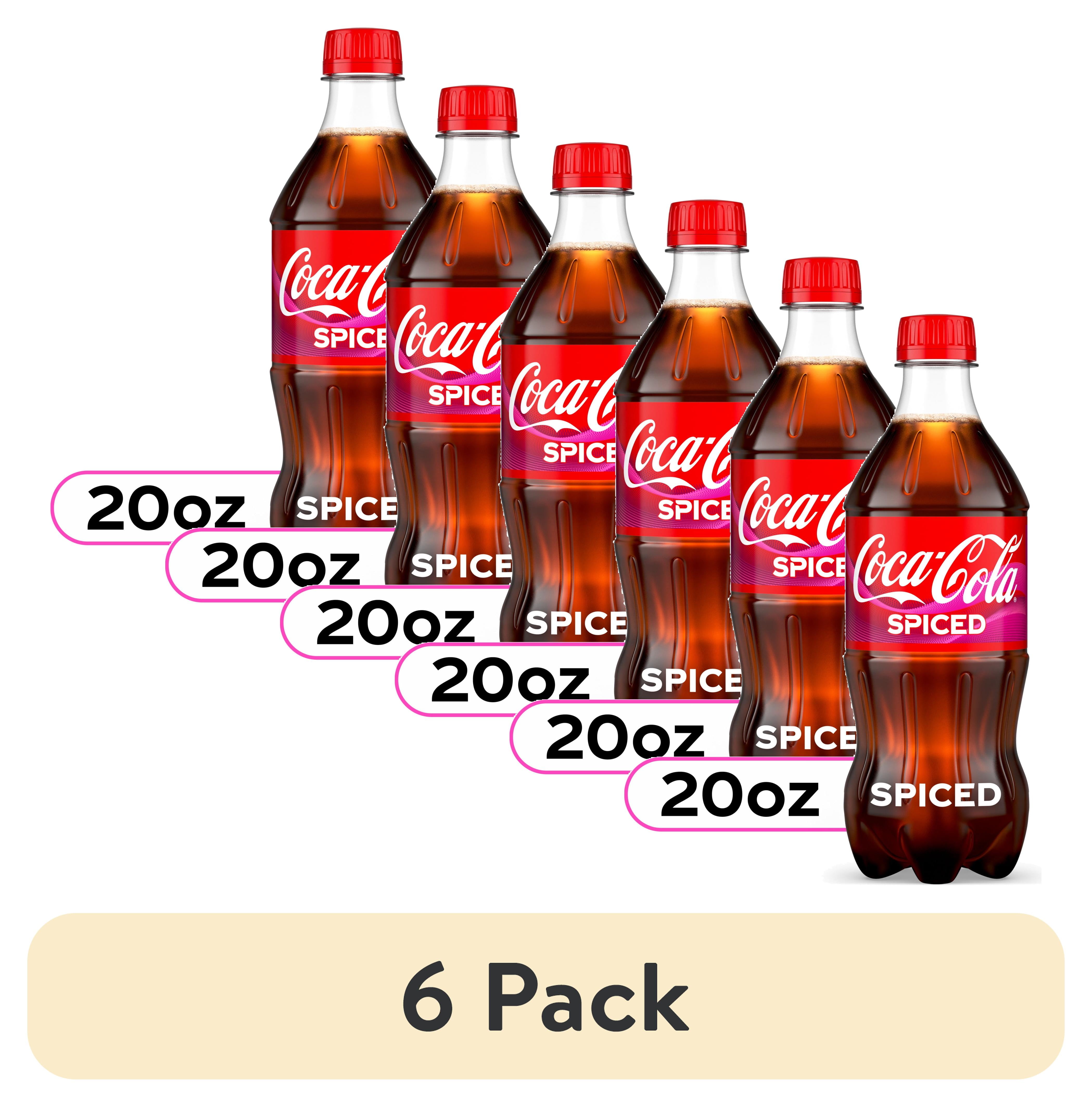 (6 pack) Coca-Cola® Spiced Raspberry Spiced Coke, Natural Flavor , 20 ...