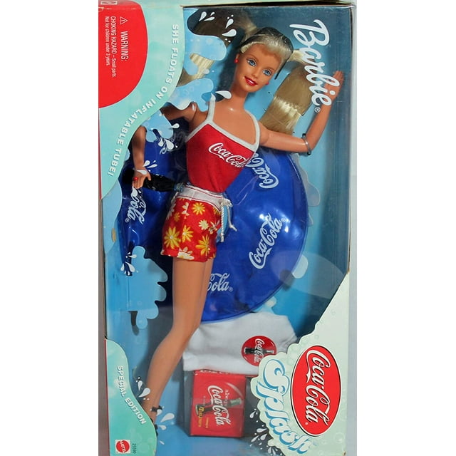 Coca Cola Splash Barbie Doll Special Edition 1999 Mattel 25590