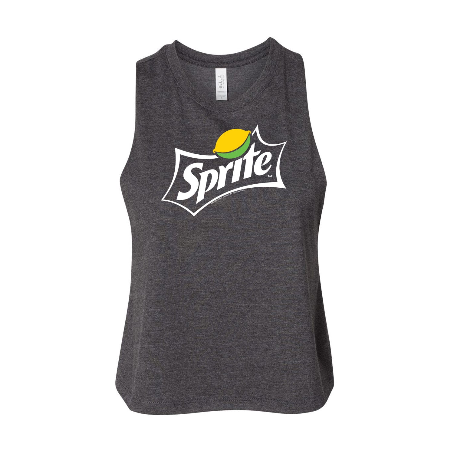 Coca-Cola - Sprite Costume - Juniors Cropped Racerback Tank Top ...