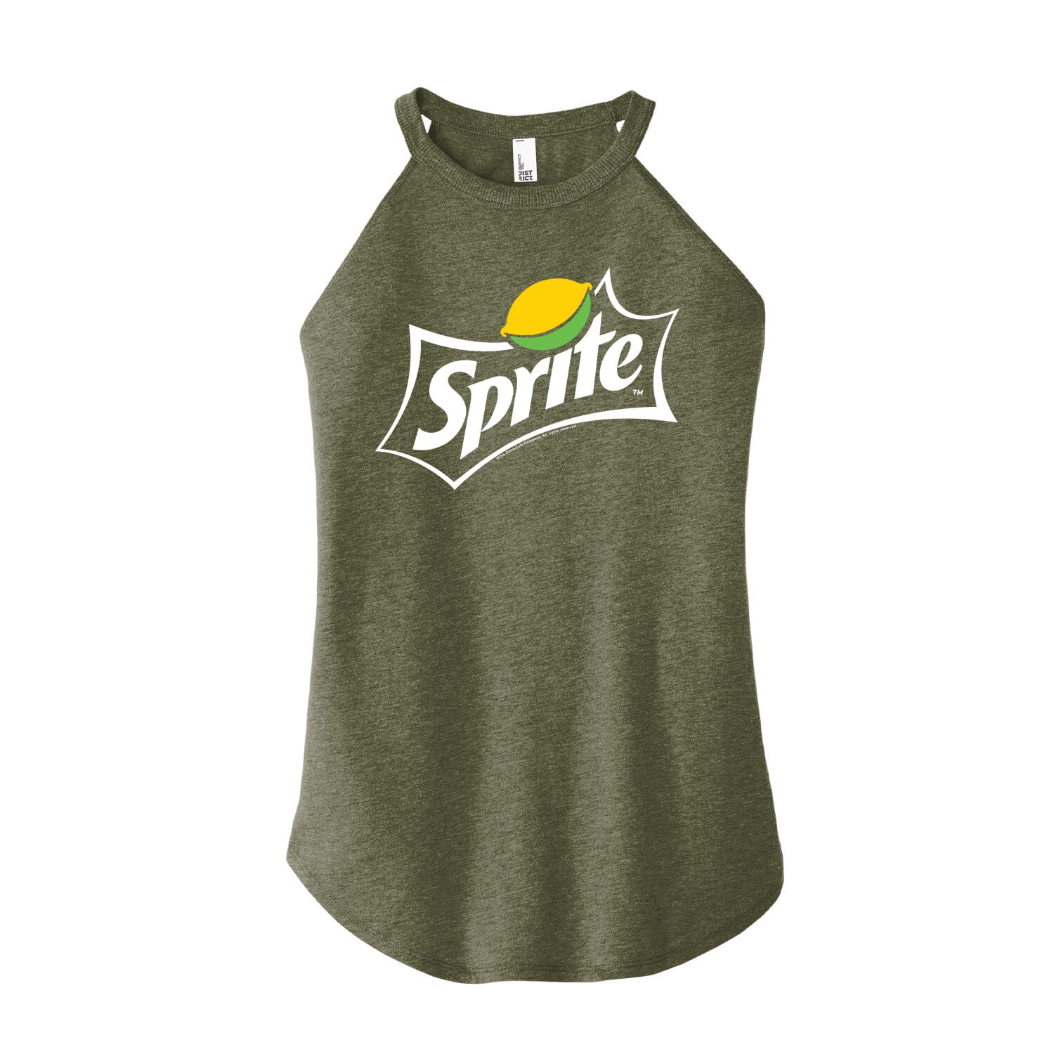 Coca-Cola - Sprite Costume - Juniors High Neck Tank Top - Walmart.com