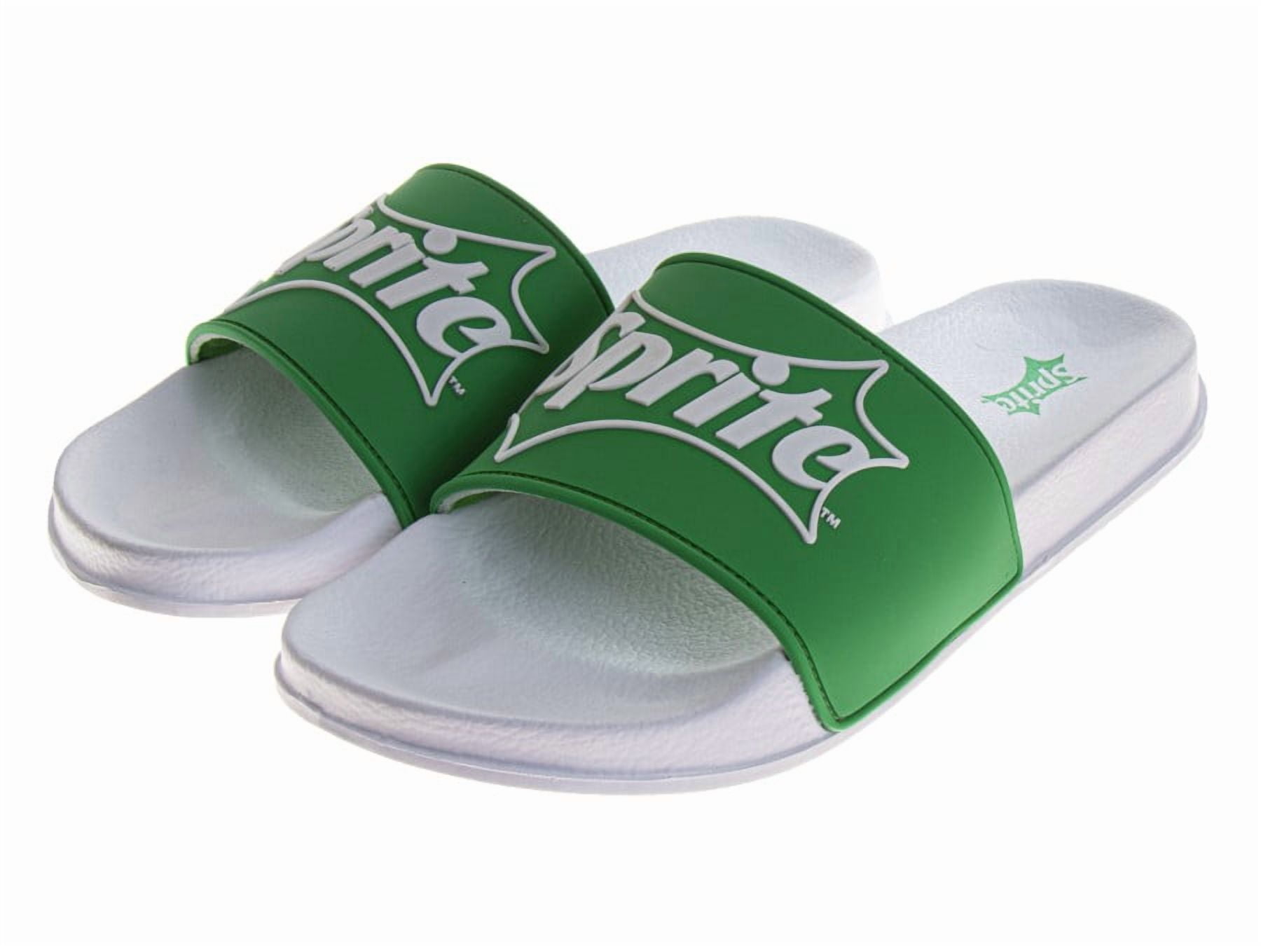 Coca, Cola Sprite Logo Casual Slides for Men, Comfortable Pool Sandals ...
