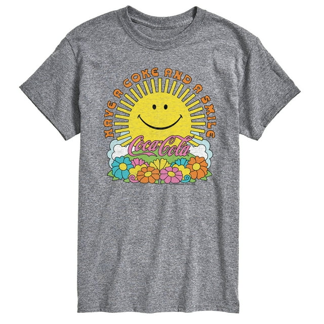 Coca-Cola - Sun Have A Coke And Smile - Men's Short Sleeve Graphic T ...