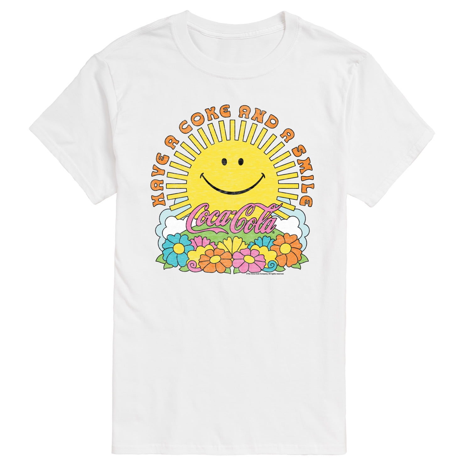 Coca-Cola - Sun Have A Coke And Smile - Men's Short Sleeve Graphic T ...