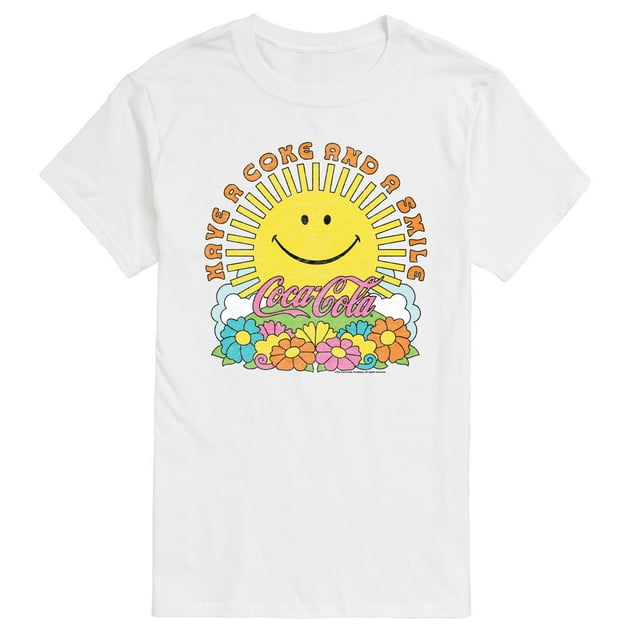 Coca-Cola - Sun Have A Coke And Smile - Men's Short Sleeve Graphic T ...
