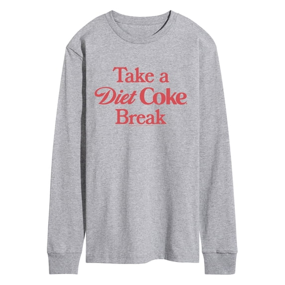 Coca-Cola - Take Diet Coke Break - Men's Long Sleeve Graphic T-Shirt ...