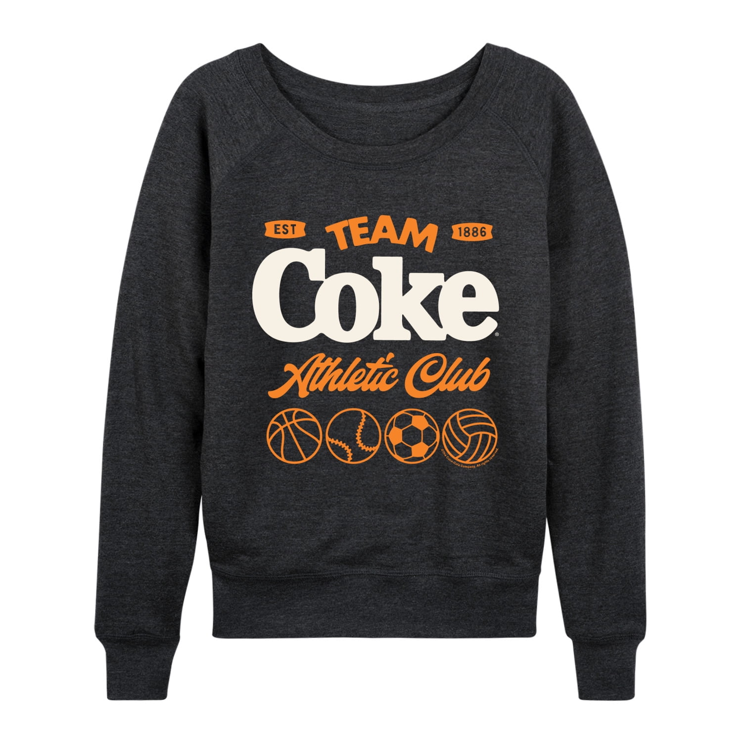Coca-Cola - Team Coke Athletic Club - Women's French Terry Long Sleeve ...