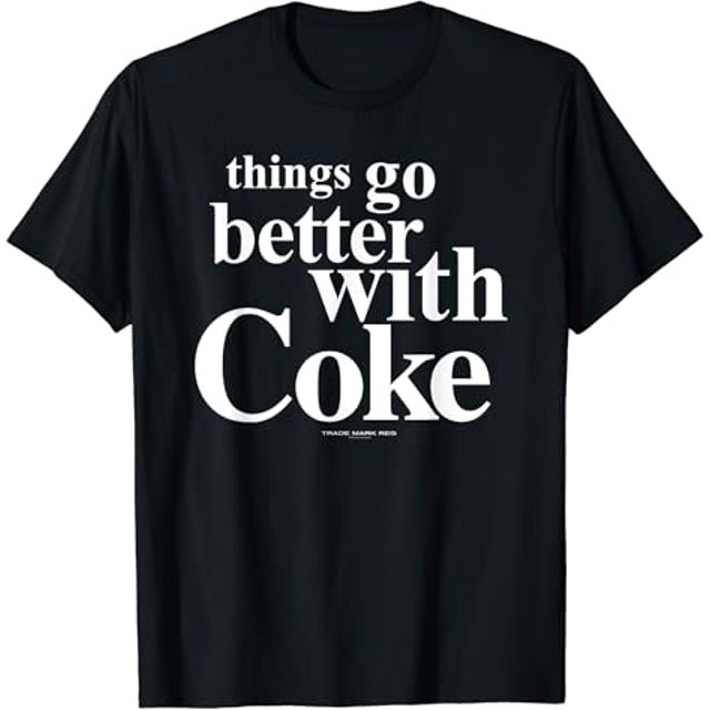 Coca Cola Things go better T-Shirt - Walmart.com Coca Cola Things go better T-Shirt - Walmart.com
