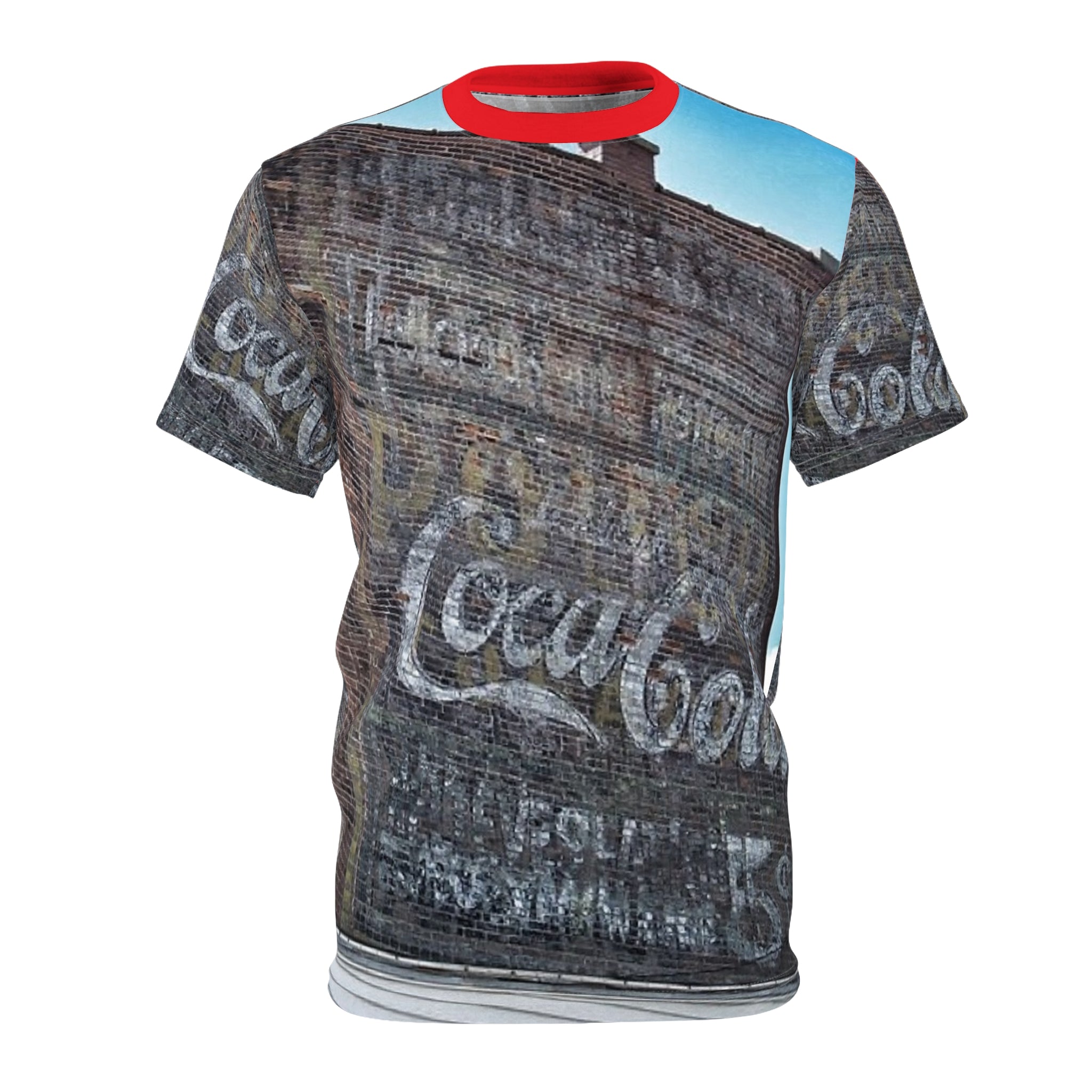 Coca-Cola Unisex Cut & Sew Tee (AOP) - Walmart.com