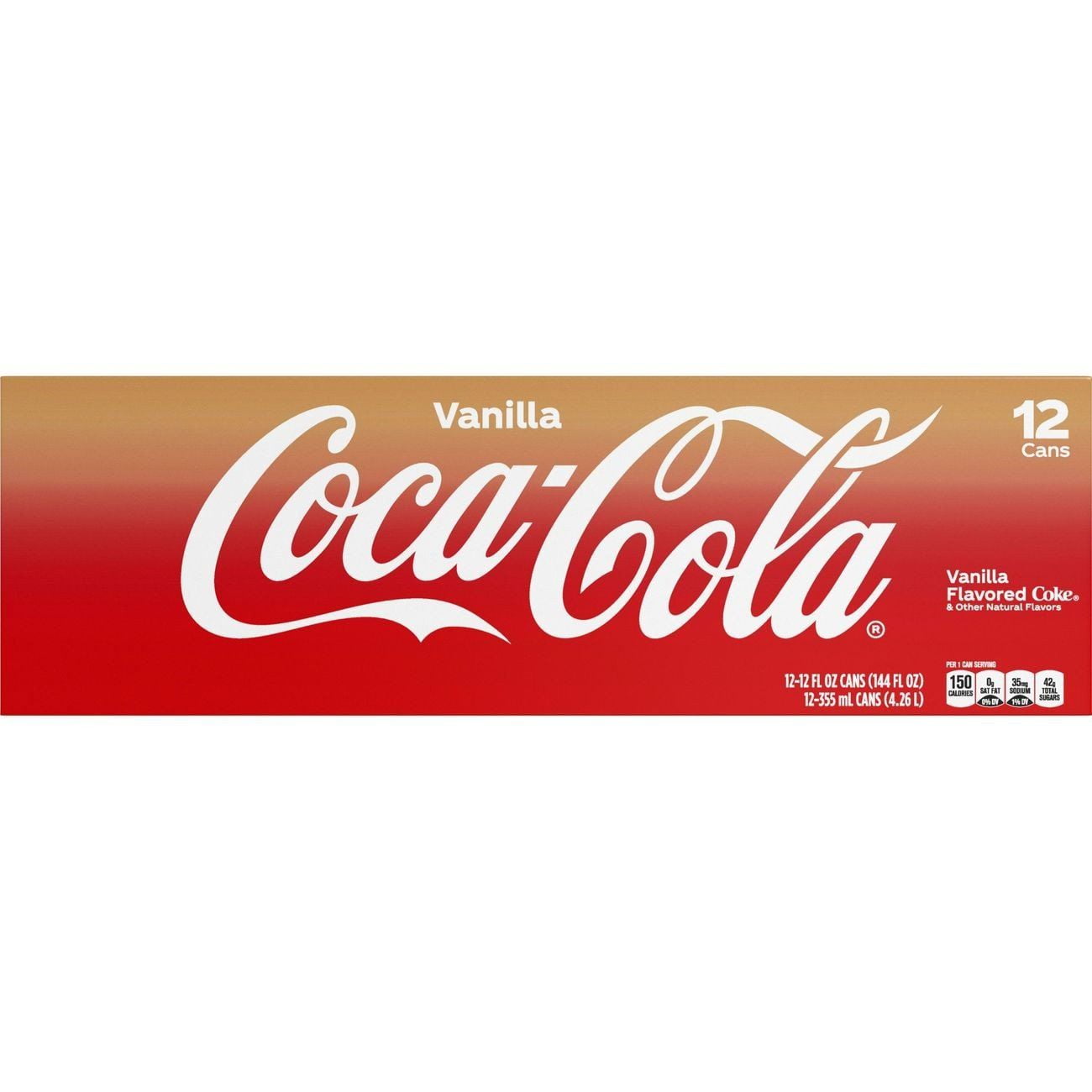 Coca-Cola Vanilla Coke 12 oz Cans - 12 pk (Pack of 1) - Walmart.com
