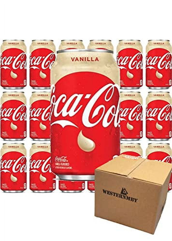 Coca Cola Vanilla Soda, 12 Fl Oz, 18 Cans - Walmart.com
