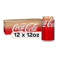 Coca-Cola Vanilla Soda Can 12 fl oz 12 Pack Refreshing Sparkling ...