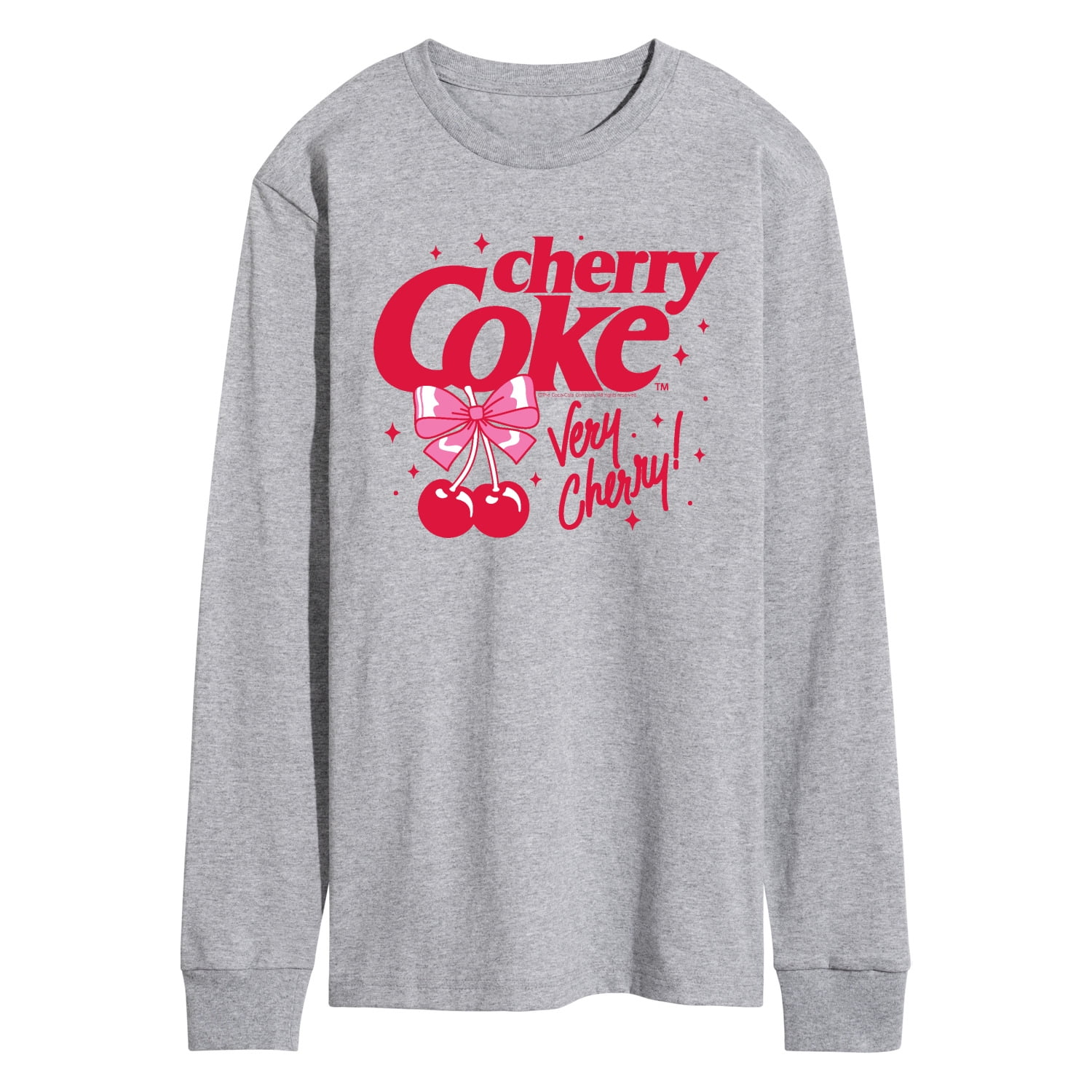 Coca-Cola - Very Cherry Coke - Men's Long Sleeve Graphic T-Shirt ...