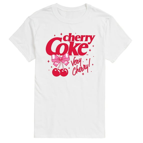 Coca-Cola - Very Cherry Coke - Men's Short Sleeve Graphic T-Shirt ...