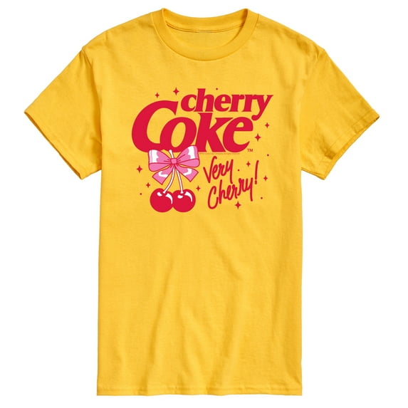 Coca-Cola - Very Cherry Coke - Men's Short Sleeve Graphic T-Shirt ...