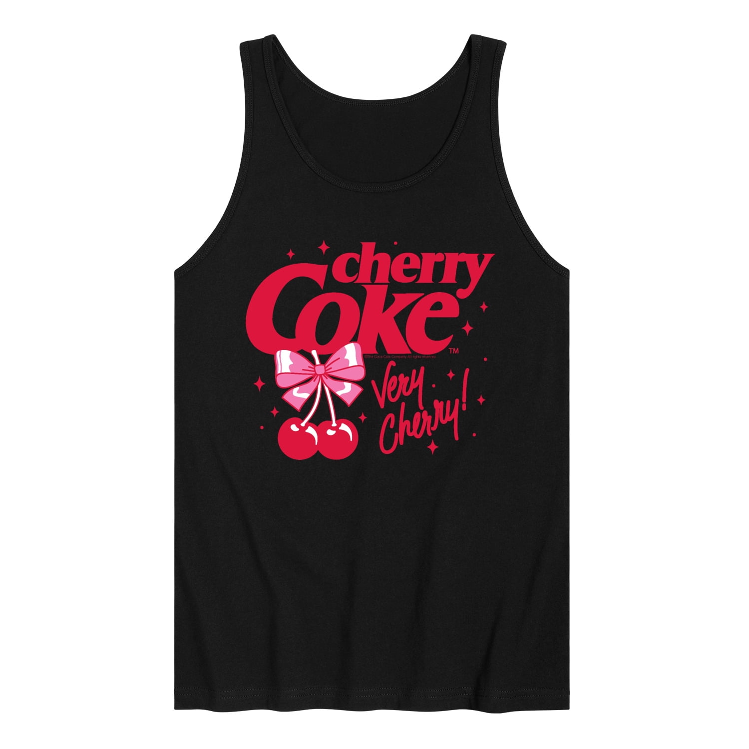 Coca-Cola - Very Cherry Coke - Men's Sleeveless Graphic Tank - Walmart.com