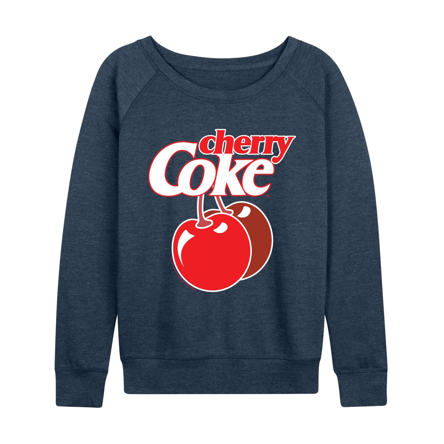 Coca-Cola - Very Cherry Coke - Women's French Terry Long Sleeve ...
