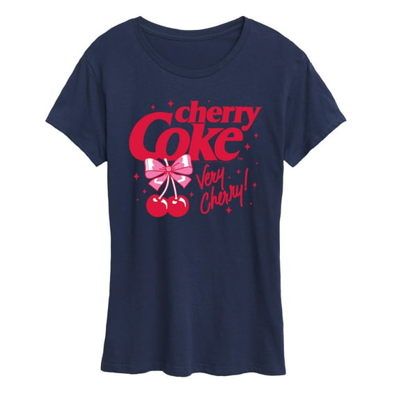 Coca-Cola - Very Cherry Coke - Women's Short Sleeve Graphic T-Shirt ...