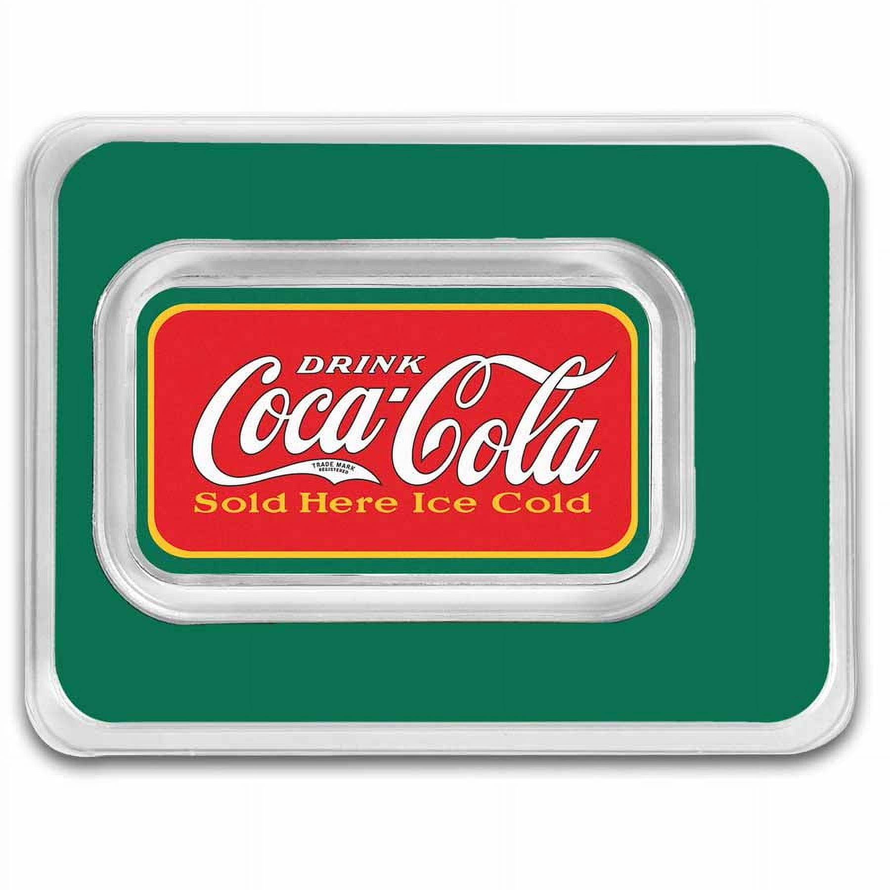 Coca-Cola® Vintage 1 oz Silver Colorized Bar in TEP - Walmart.com
