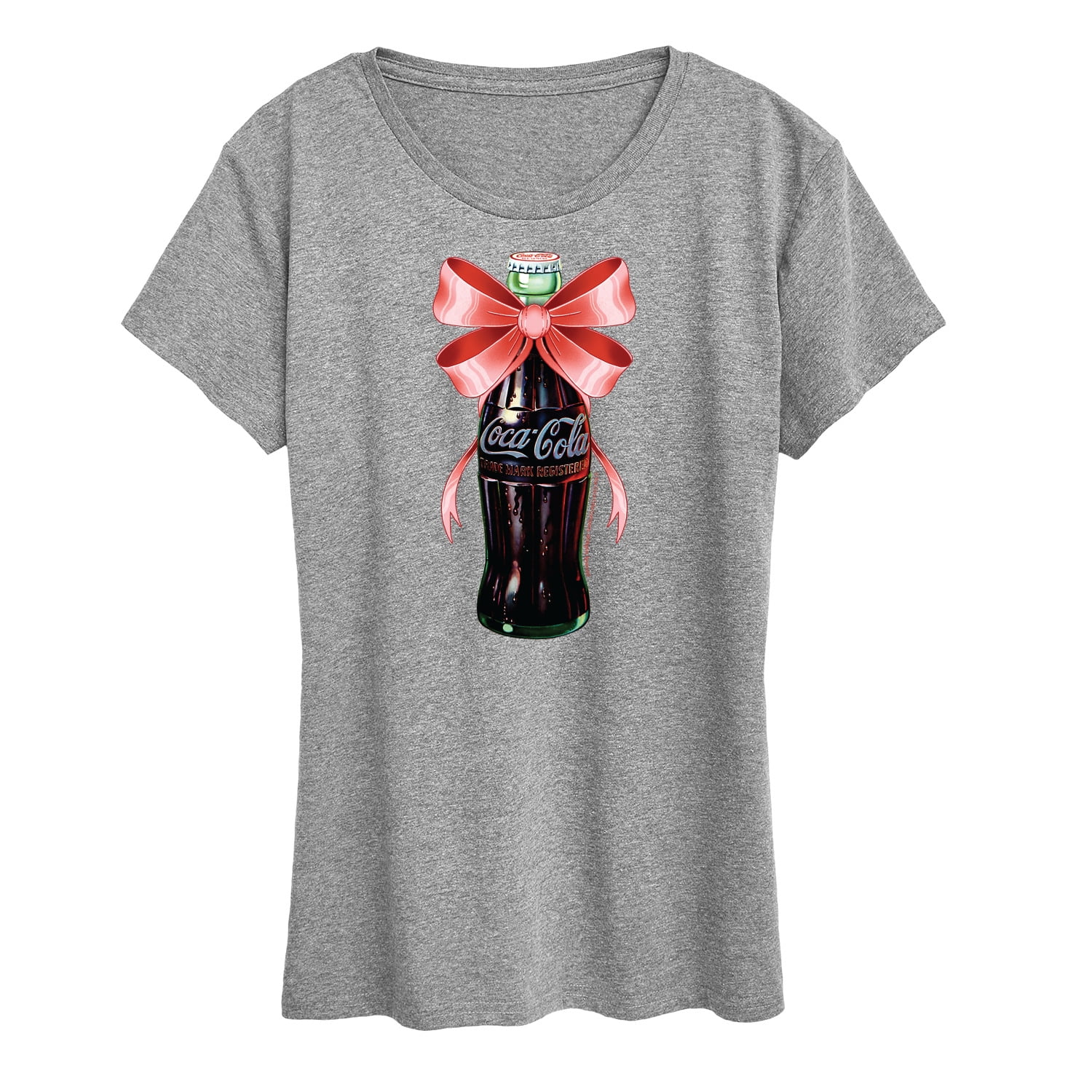 Coca-Cola - Vintage Coquette Coke Bottle - Ladies Short Sleeve Graphic ...