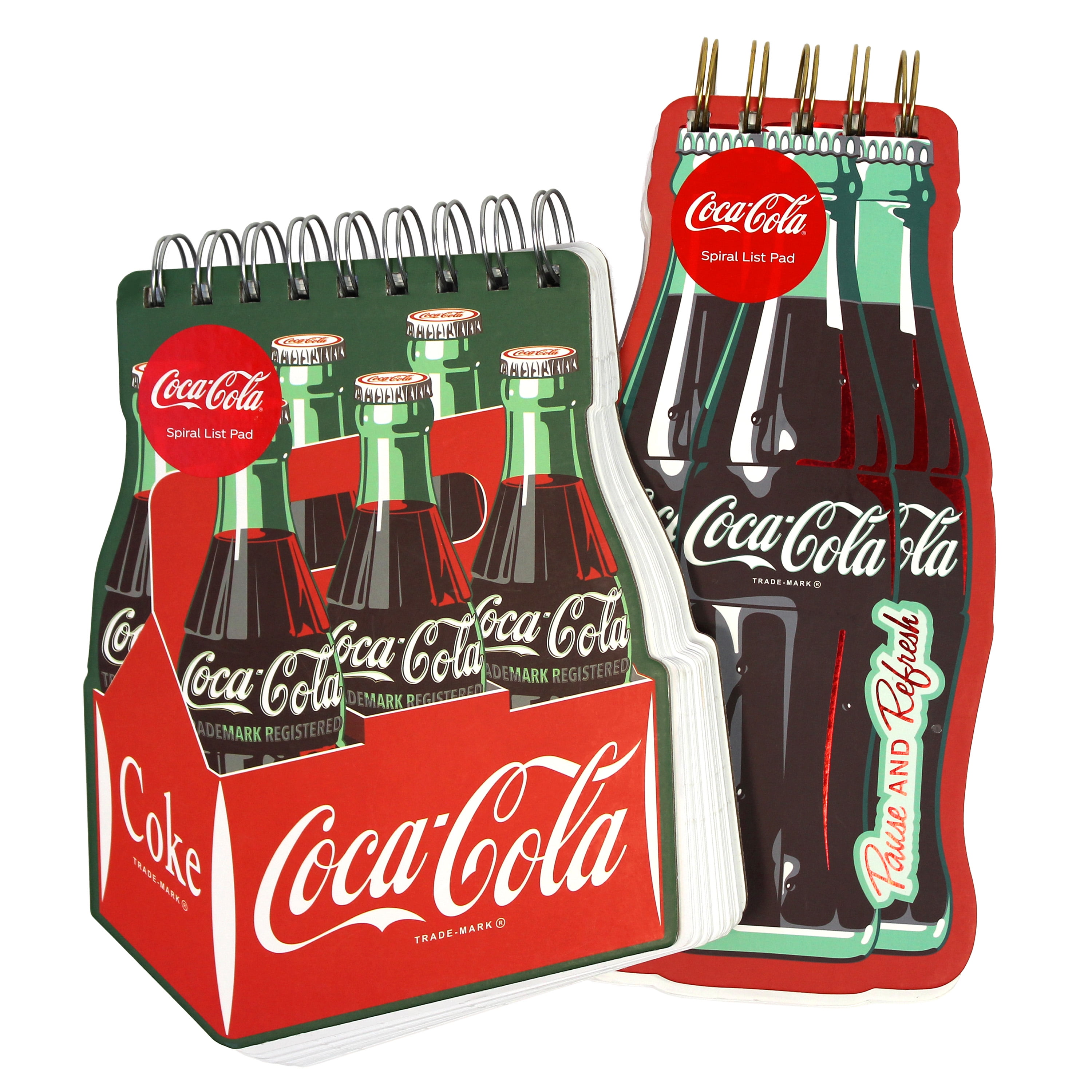 Coca-Cola Vintage Style Spiral Notepad and Classic Bottle Design List ...