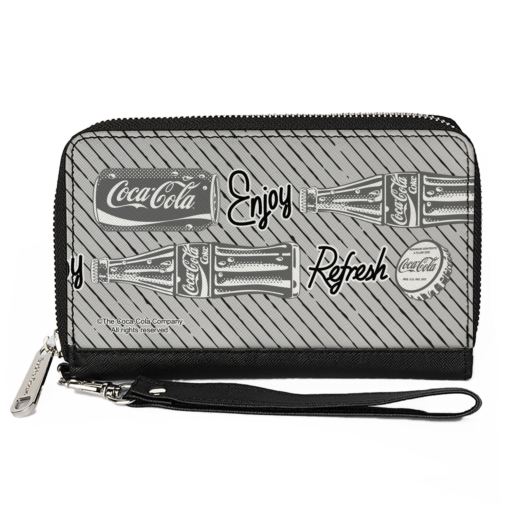Coca-Cola Wallet, Zip Around, Coca Cola Enjoy Refresh Can and Bottle ...