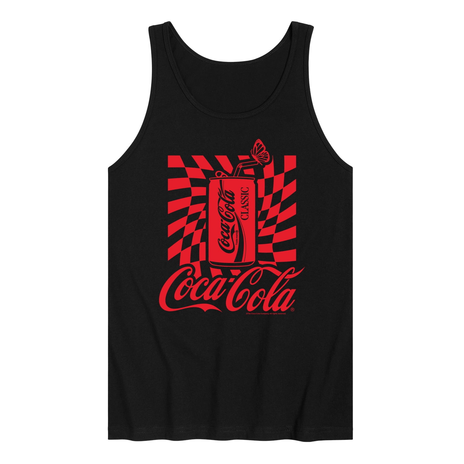 Coca-Cola - Warped Coke Can - Men's Jersey Tank Top - Walmart.com