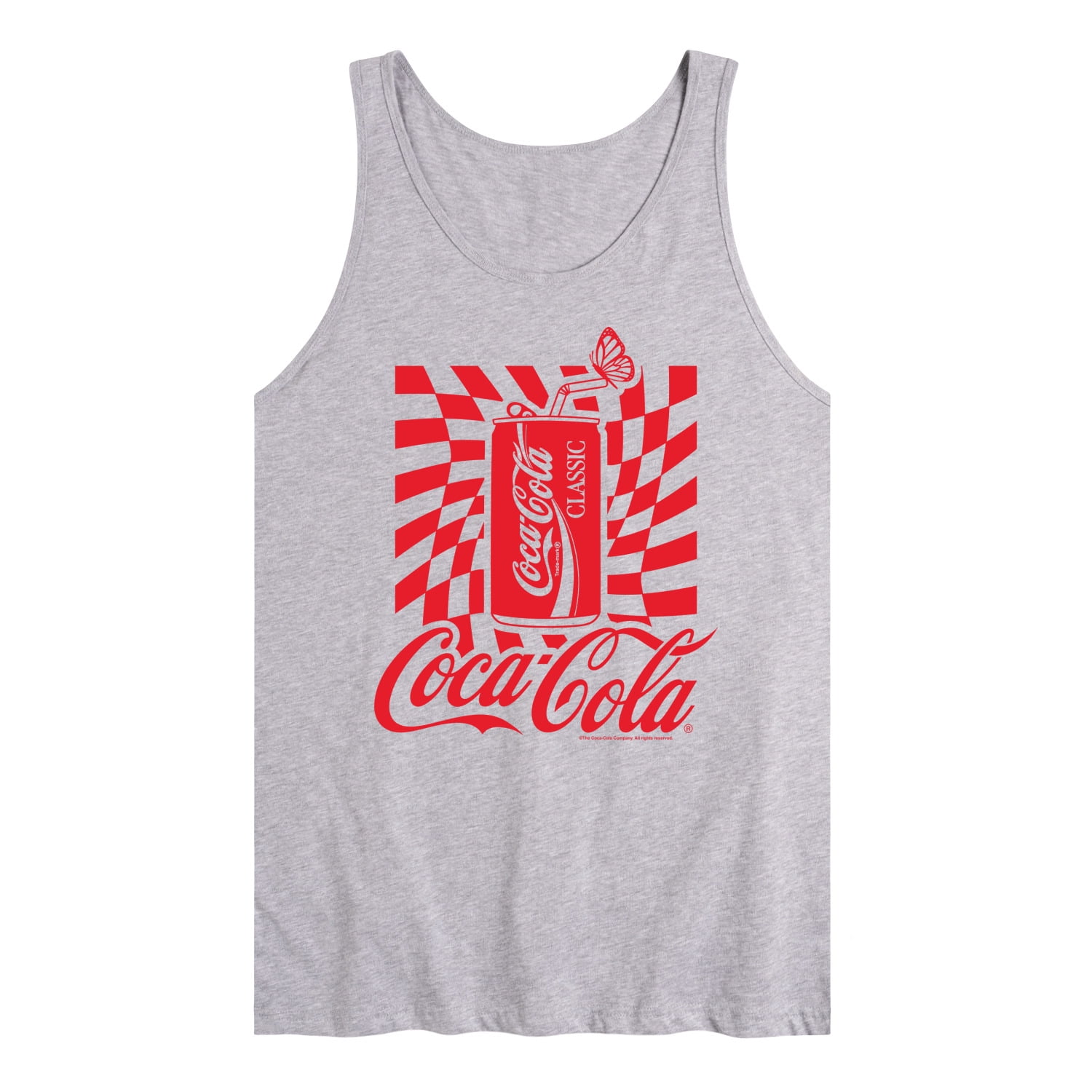Coca-Cola - Warped Coke Can - Men's Jersey Tank Top - Walmart.com