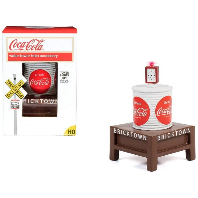 Coca-Cola Water Tower - 'Bricktown' Design for 1/87 (HO) Scale Models ...