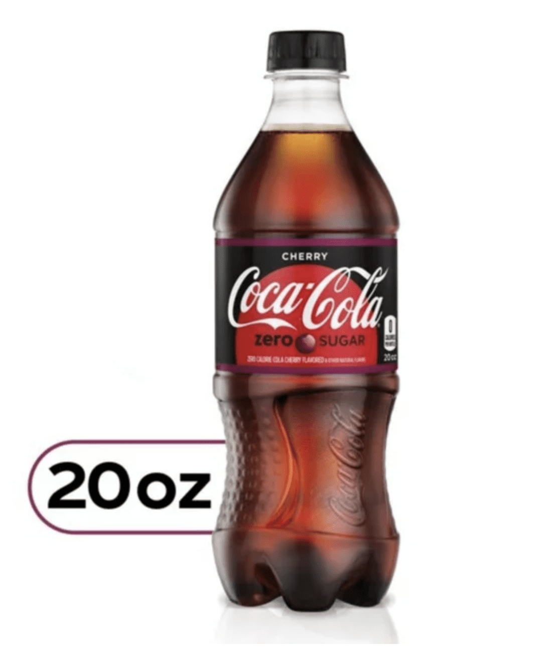 Coca-Cola Zero Cherry, 20 Oz Bottle, 16 Pack - Walmart.com