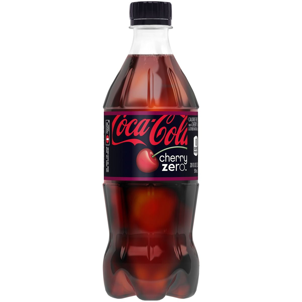 Coca-Cola Zero Cherry - 20 fl oz Bottle - Walmart.com