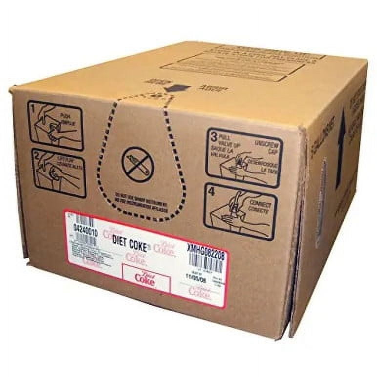 Coca Cola Zero Soft Drink Bulk Food Service BIB (Bag-In-Box) - 10L / 2. ...