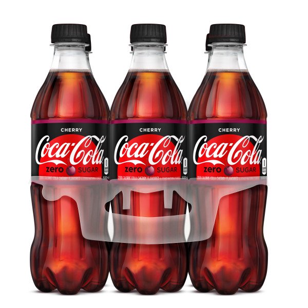 Coca-Cola Zero Sugar Cherry Diet Soda Soft Drink, 16.9 fl oz, 6 Pack - Walmart.com