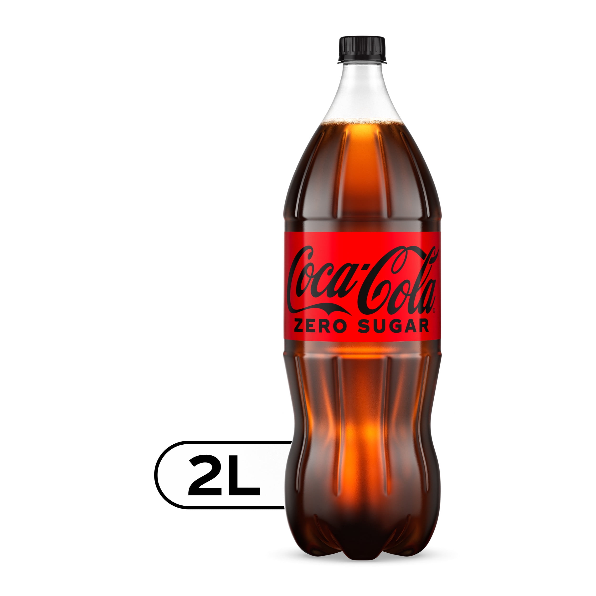 Coca-Cola Zero Sugar Soda Pop, 2 Liter Bottle - Walmart.com