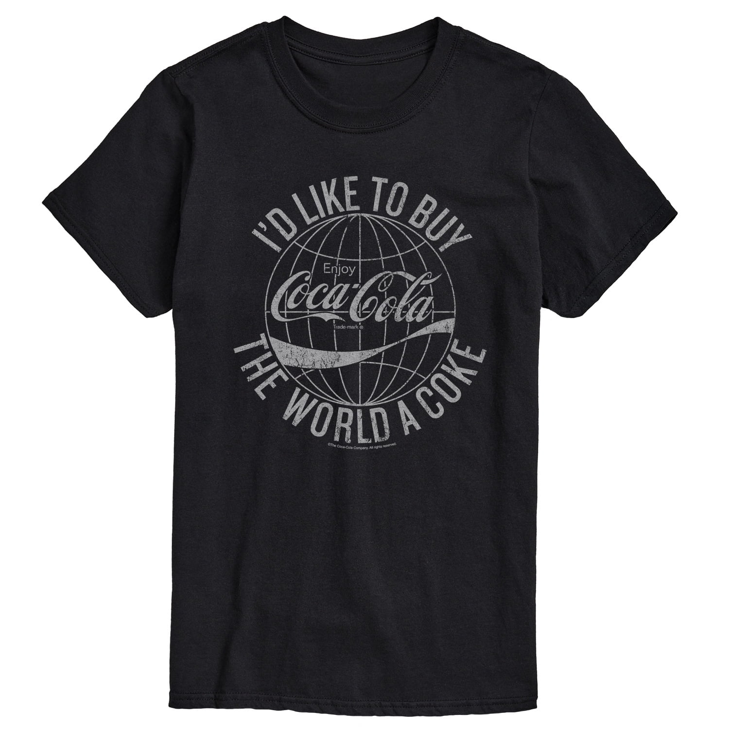 Coca-cola - Buy The World A Coke - Men's Short Sleeve Graphic T-shirt ...