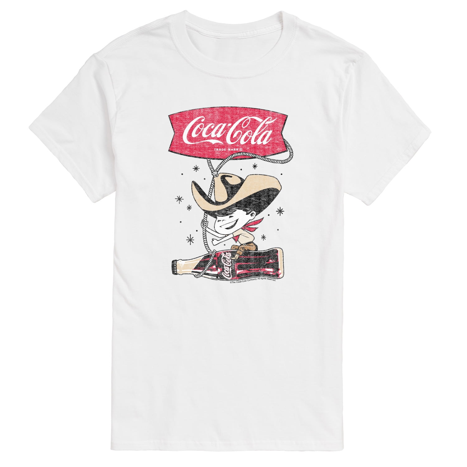 Coca-cola - Coca Cola Cowboy - Men's Short Sleeve Graphic T-shirt ...