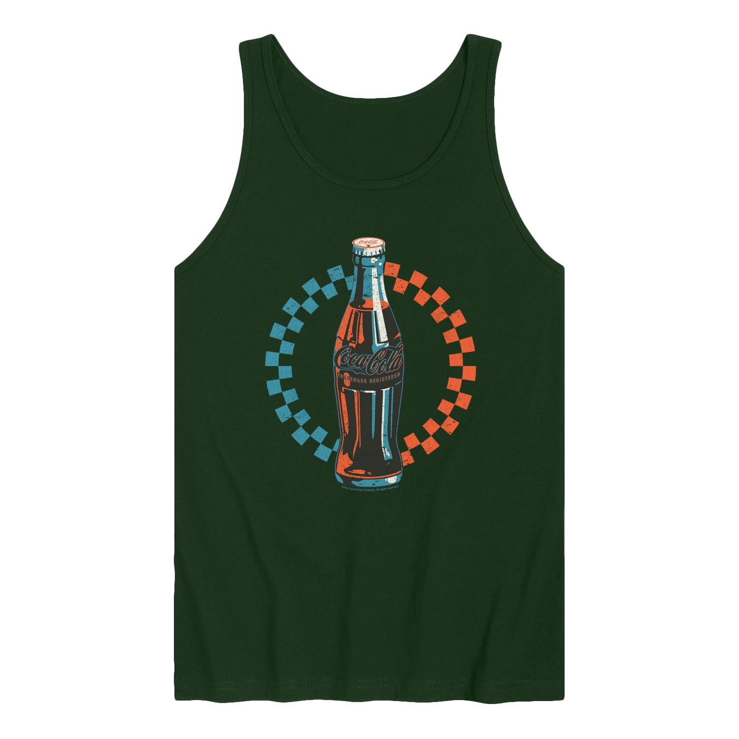 Coca-cola - Coke Bottle Checks - Men's Tank Top - Walmart.com