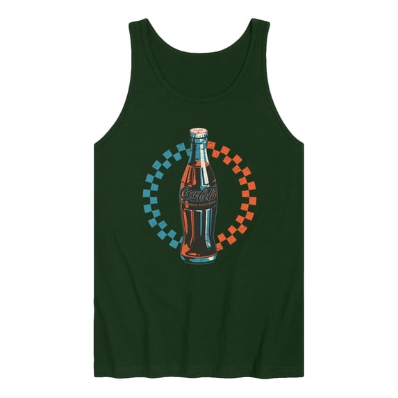Coca-cola - Coke Bottle Checks - Men's Tank Top - Walmart.com