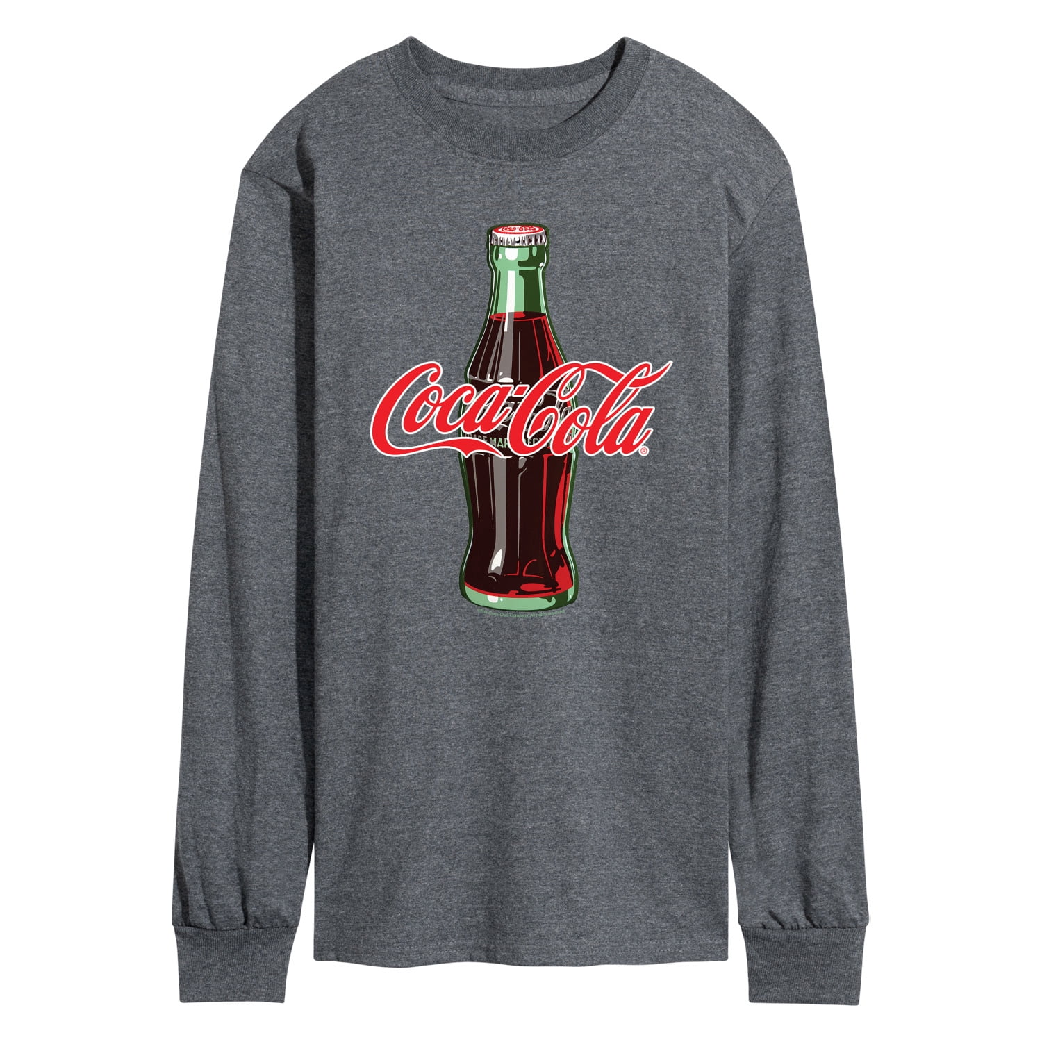 Coca-cola - Coke Bottle Logo - Men's Long Sleeve Graphic T-shirt ...