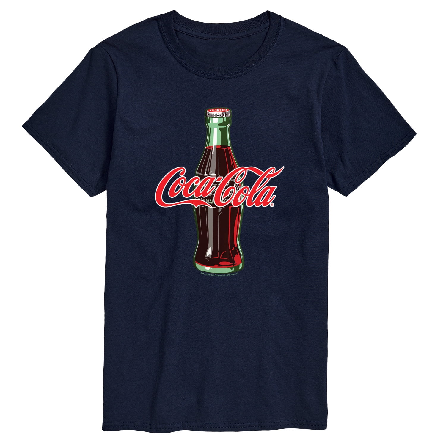 Coca-cola - Coke Bottle Logo - Men's Short Sleeve Graphic T-shirt ...