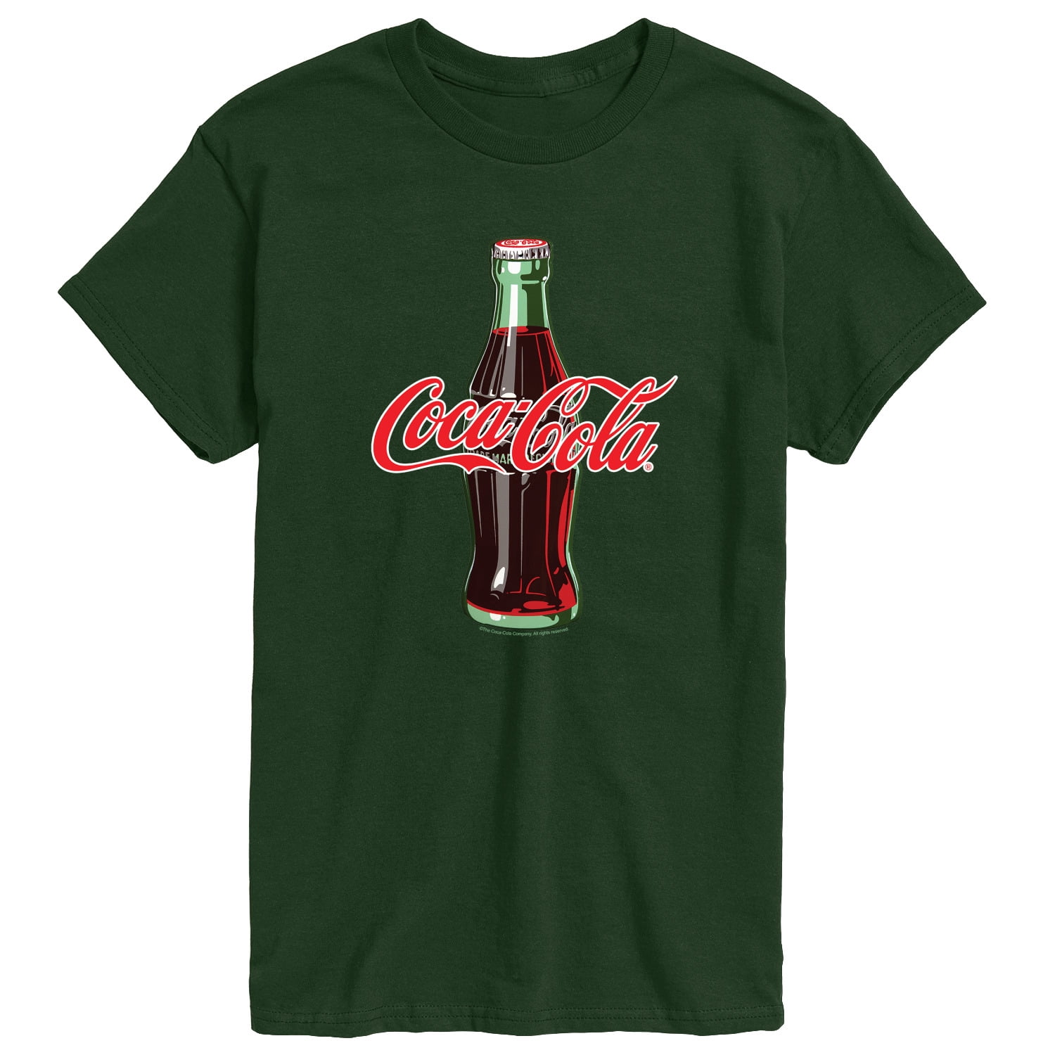Coca-cola - Coke Bottle Logo - Men's Short Sleeve Graphic T-shirt ...