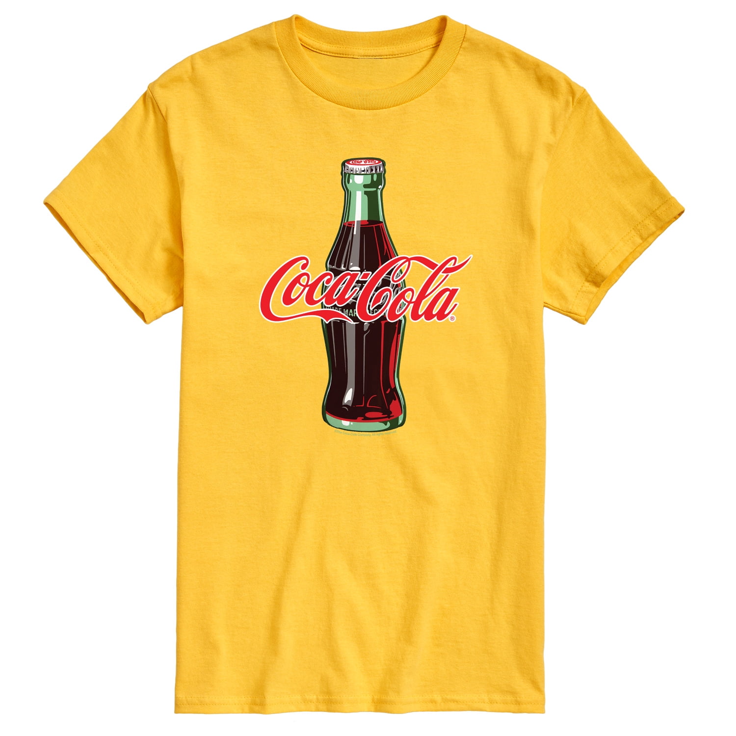 Coca-cola - Coke Bottle Logo - Men's Short Sleeve Graphic T-shirt ...