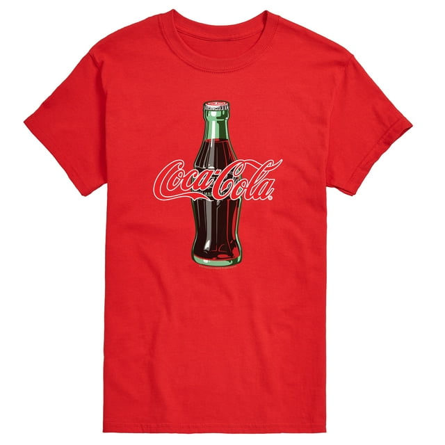 Coca-cola - Coke Bottle Logo - Men's Short Sleeve Graphic T-shirt ...