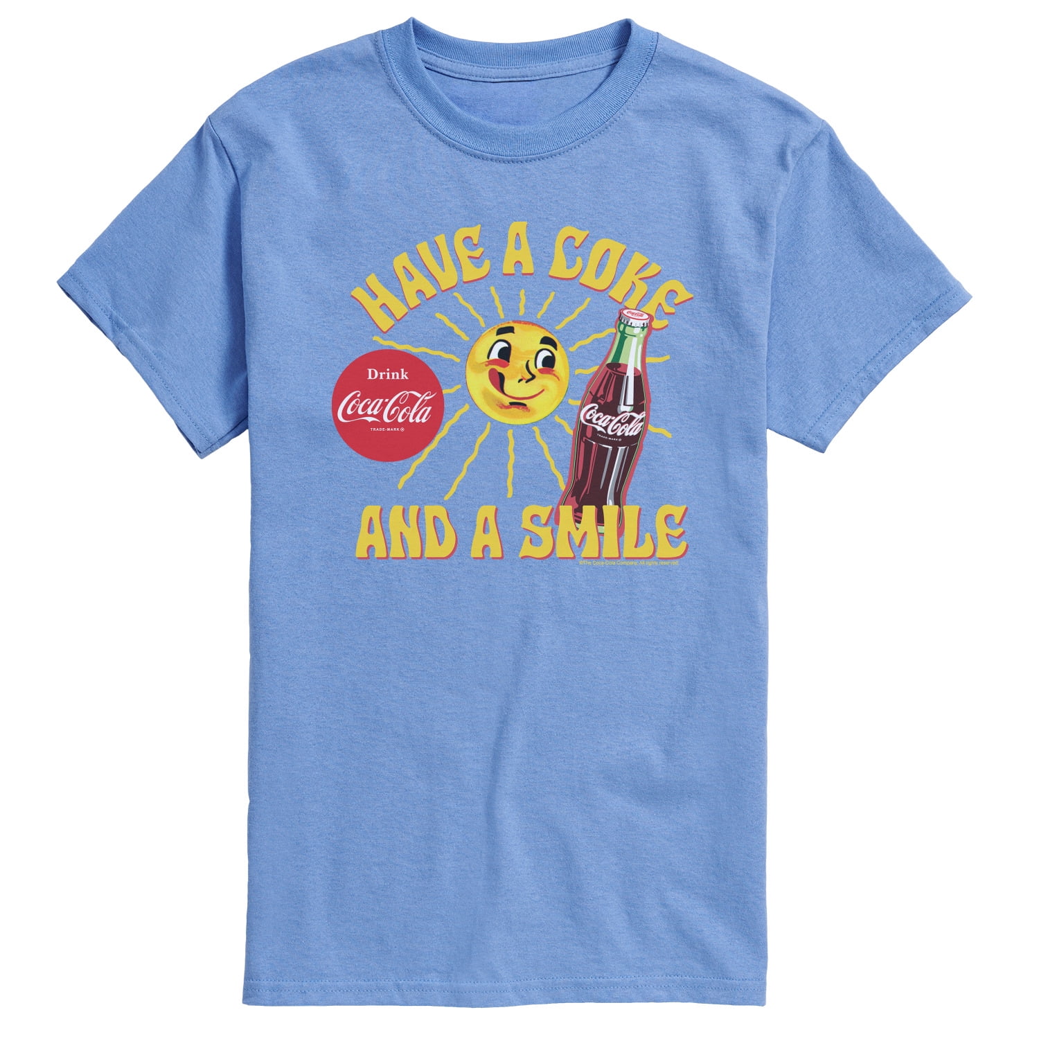 Coca-cola - Have A Coke And A Smile - Men's Short Sleeve Graphic T ...