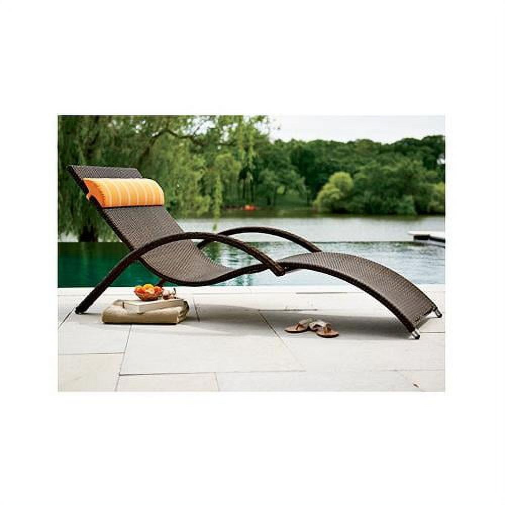 Cocam Intl Enterprises HPGF86879 All-Weather Lounger, Brown - Walmart.com