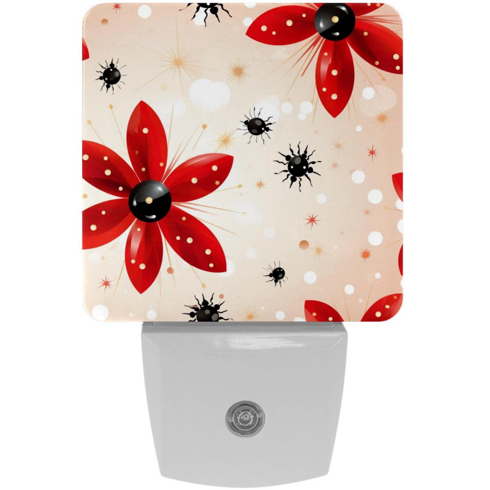 Coccinella septempunctata Enhance Your Space with LED Square Night Lights - Versatile & Stylish ...