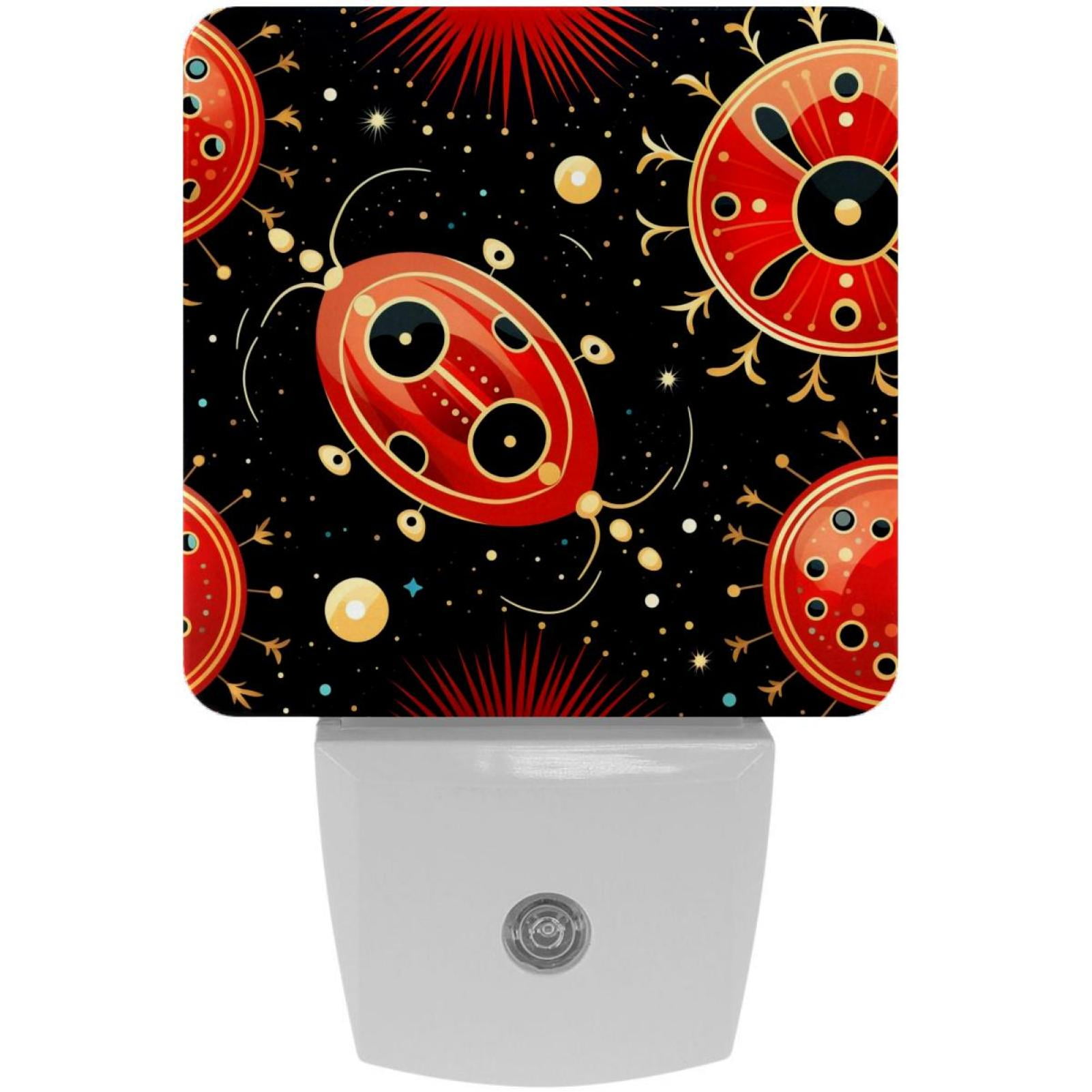 Coccinella septempunctata LED Square Night Light - Energy Efficient ...