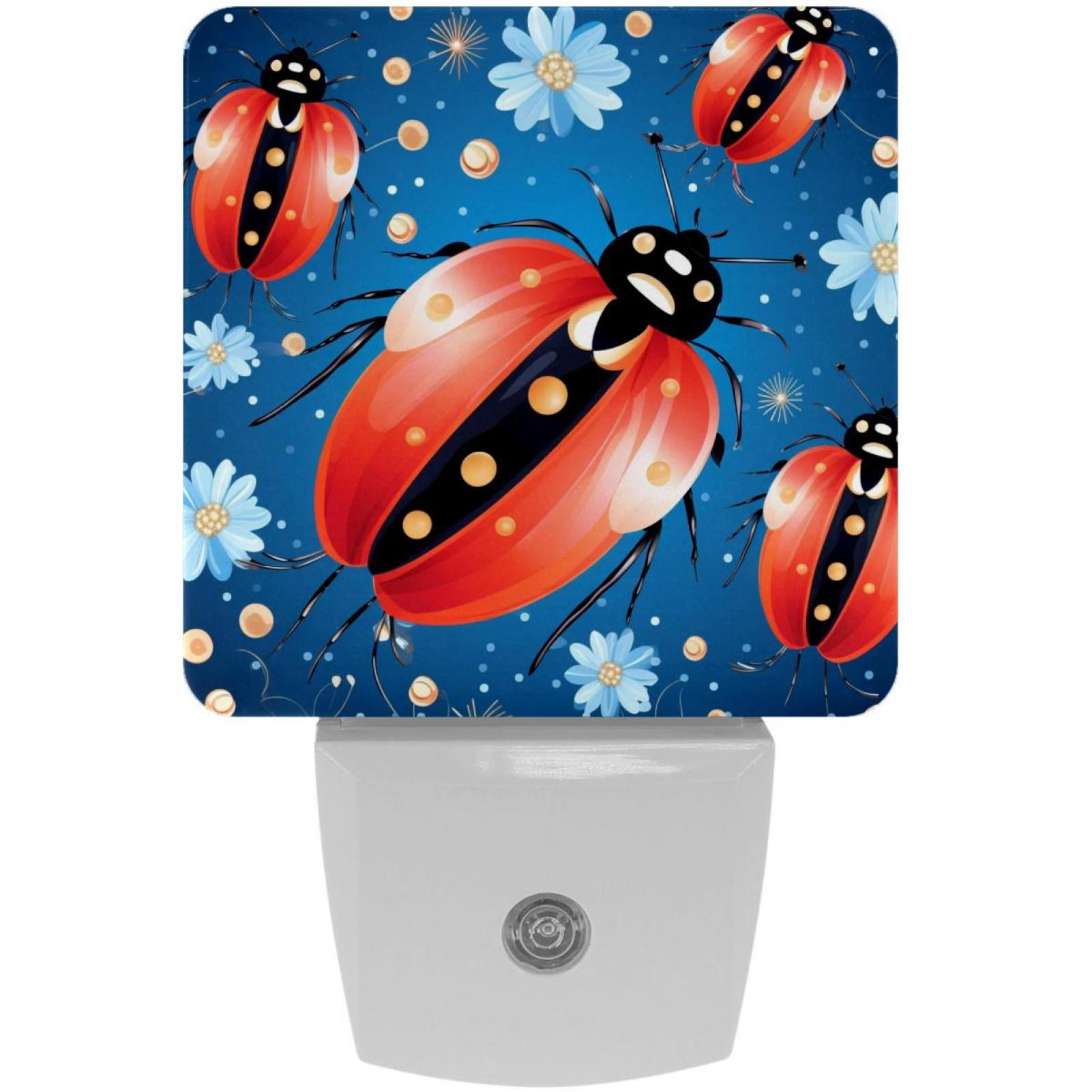 Coccinella septempunctata LED Square Night Lights- Modern and Energy ...